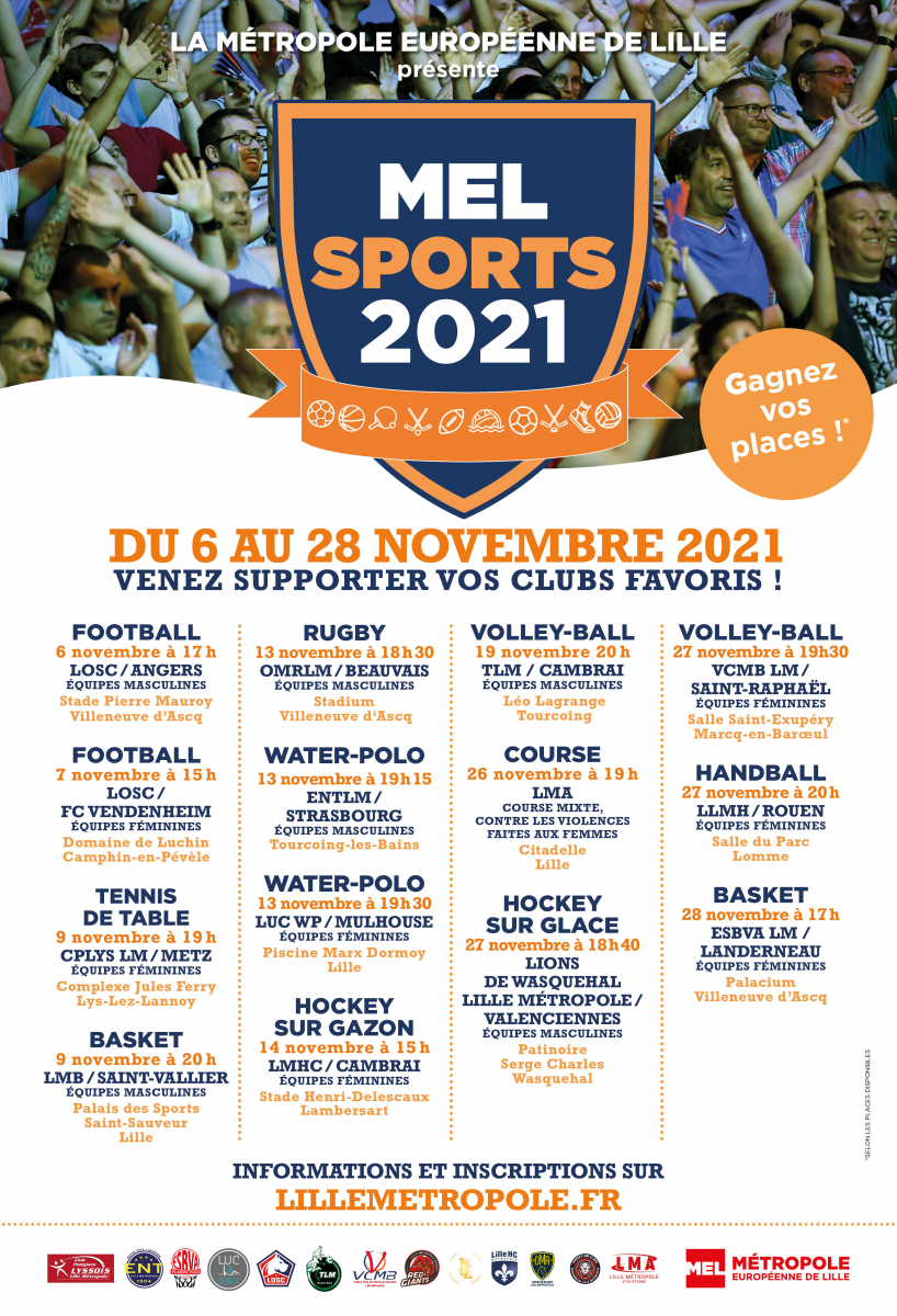 MEL Sports | Métropole européenne de Lille