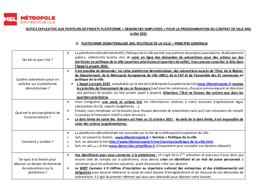 Note explicative Porteurs de projet 2022 .pdf | Métropole européenne de ...